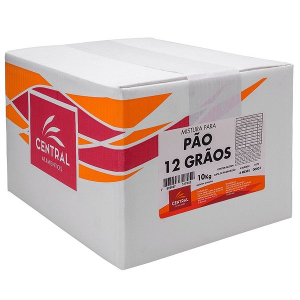 Pré Mistura Pão 12 Grãos Central 10kg