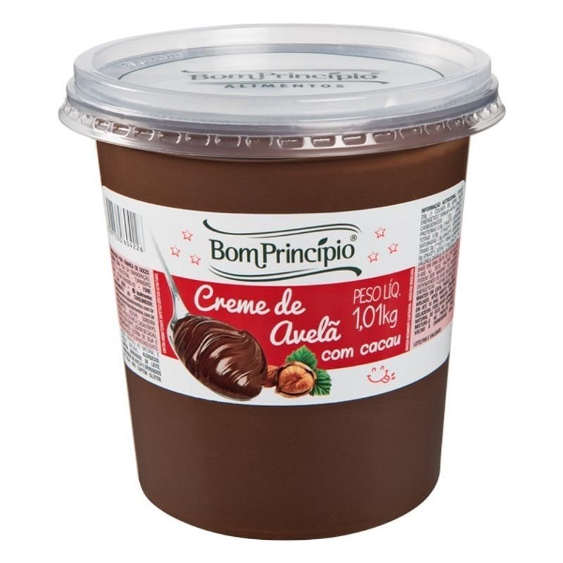 Creme de Avelã com Cacau Bom Princípio 1,01kg