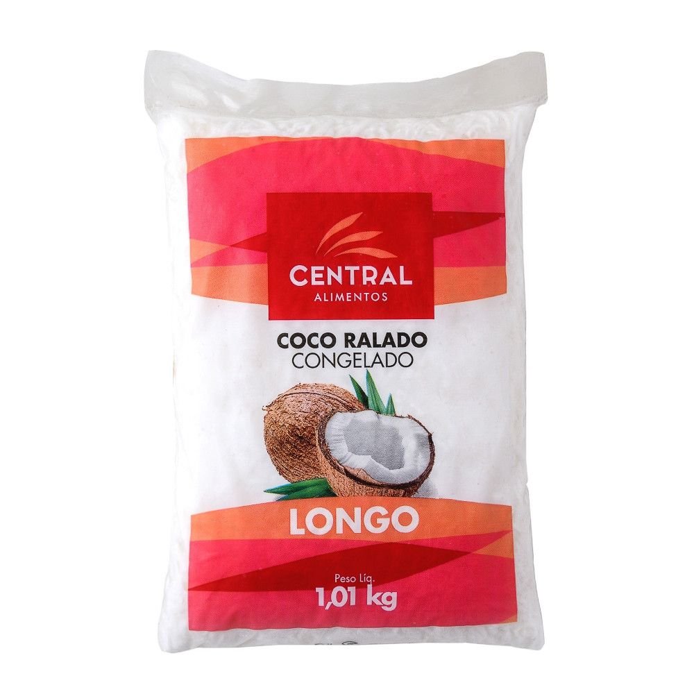 Coco Congelado Fios Longos Central 1,01kg