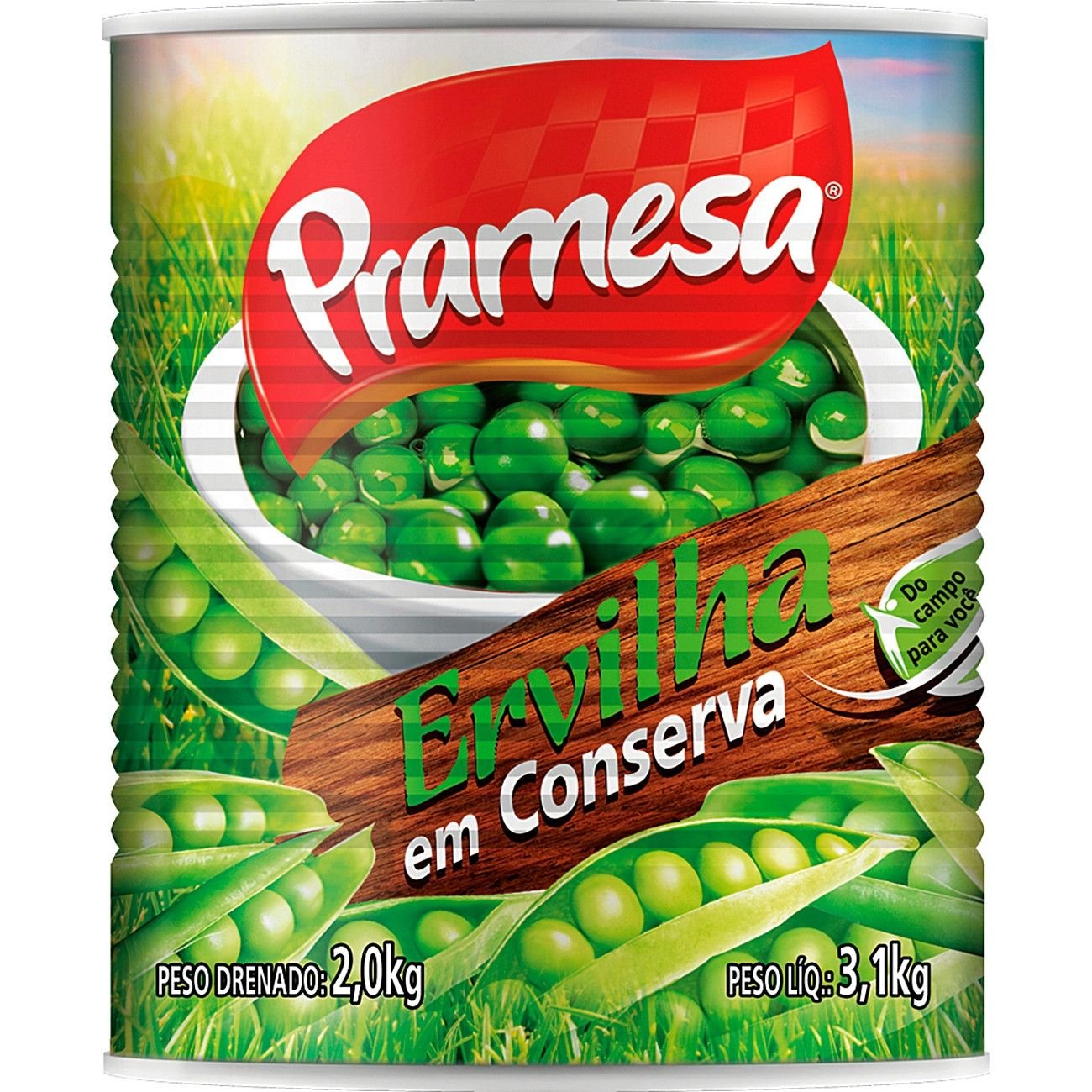 Ervilha Pramesa Lata 1,7kg