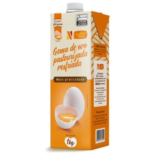 Gema de Ovo Líquida Resfriada Netto 1kg