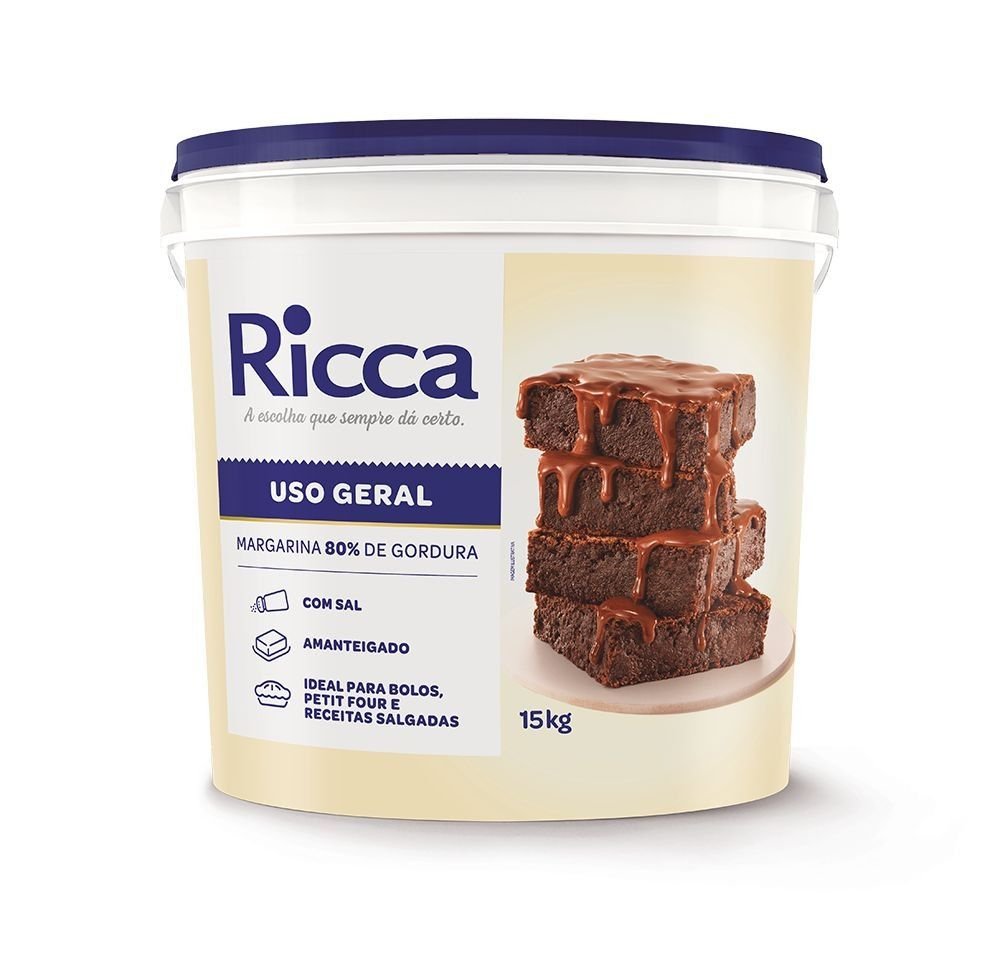 Margarina Ricca 80% Seara 15kg