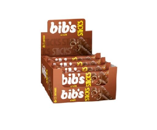 Bibs Sticks de Chocolate Avelã Neugebauer 16x32g