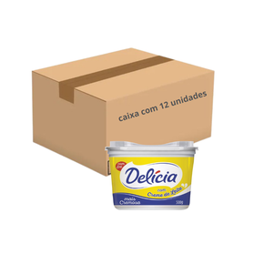 Margarina Delícia com creme de leite com sal 12 de 500gr