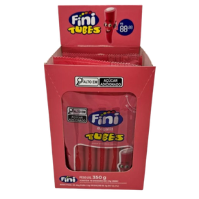 Fini Tubes Morango 35g C/10 Unidades