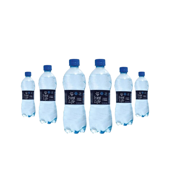 Água Mineral Sem Gás Font Life (12 un de 510ml)