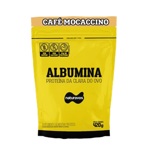 Clara Albumina Mocaccino Naturovos 420g