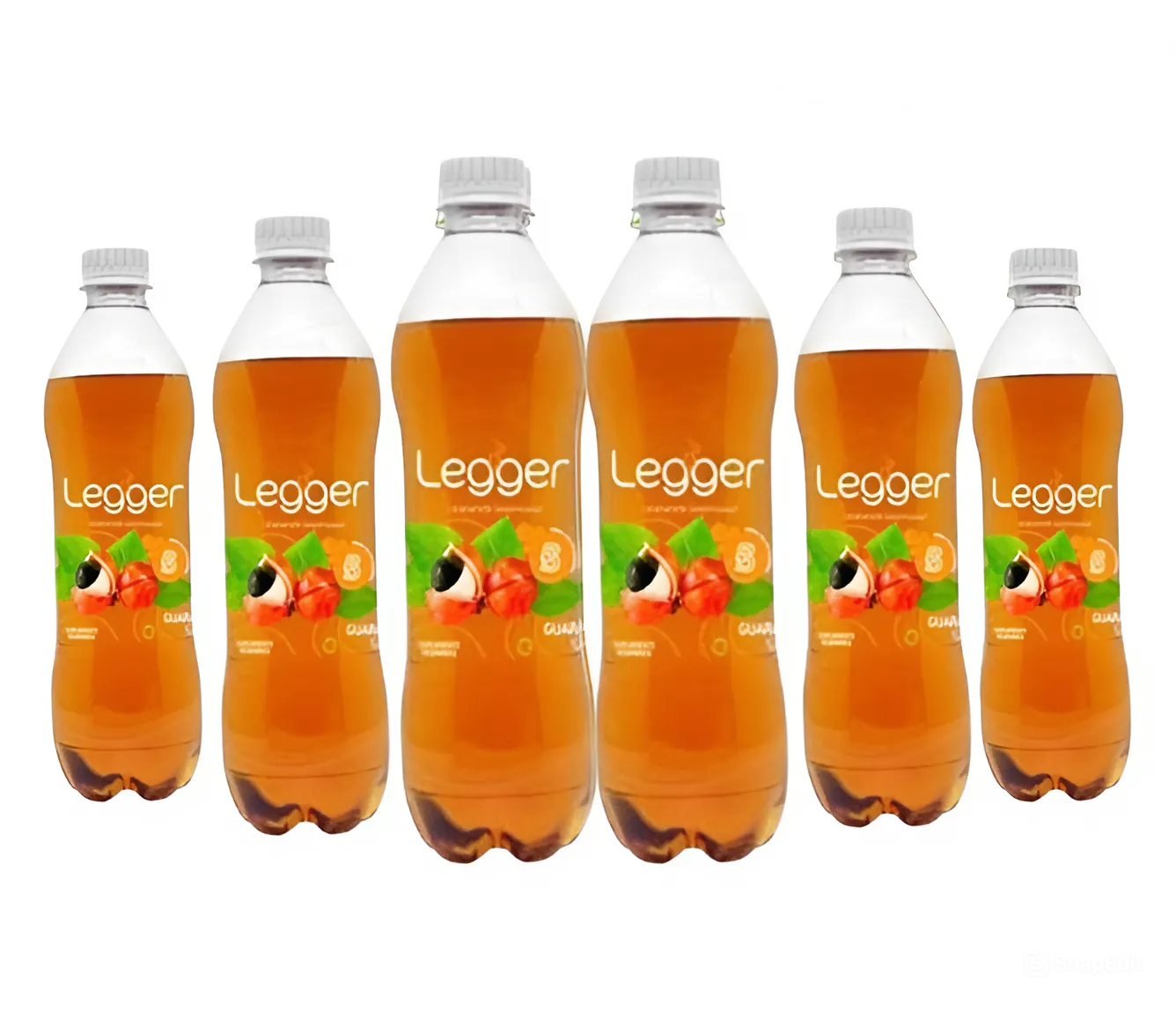 Água Saborizada Guaraná Legger Fardo 12x520ml