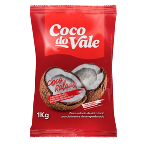 Coco Puro Ralado Fino 1kg COCO DO VALE